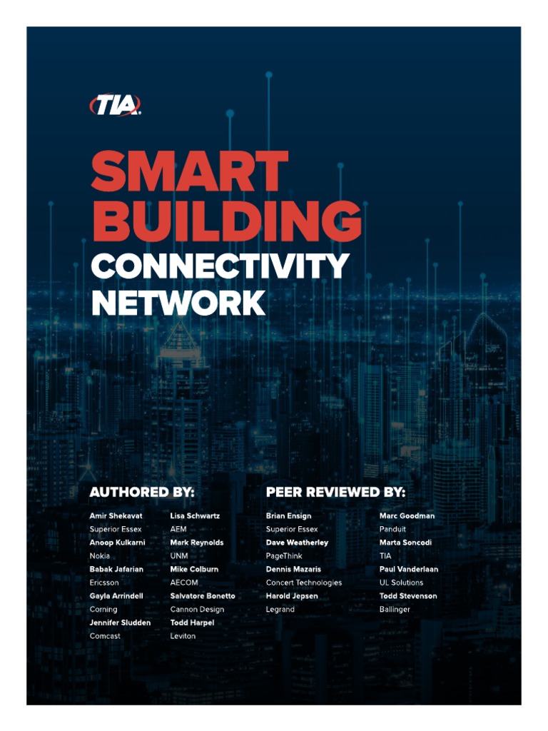 Smart Building Connectivity Network White Paper | PDF | Wi Fi | Ieee 802.11