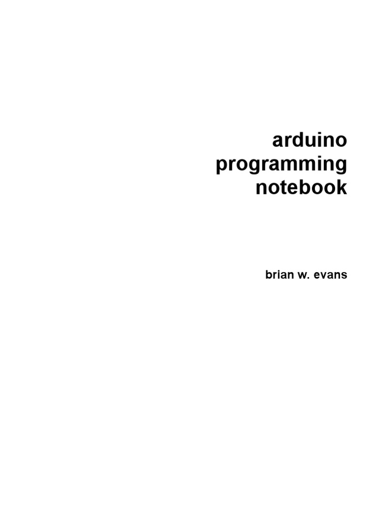 Arduino Basic Programming | PDF | Computers