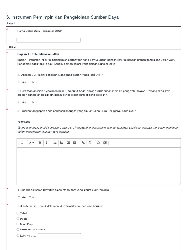 Evaluasi Kompetensi Guru Penggerak | PDF | Karier & Perkembangan | Komputer