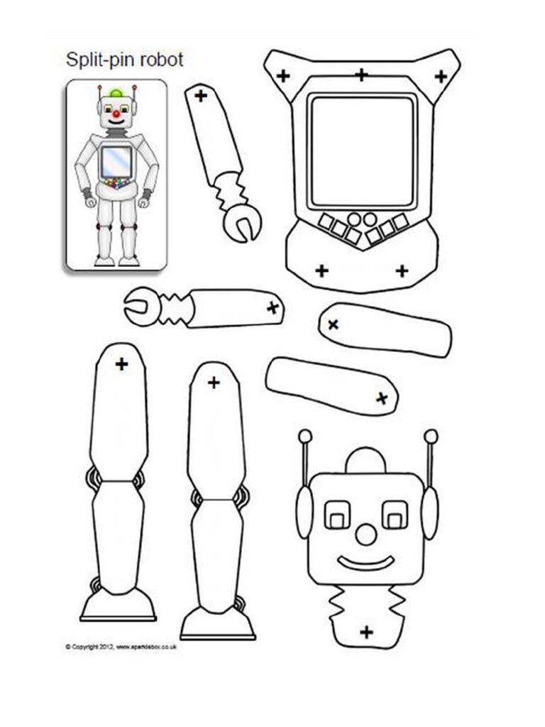 Robot Recortable | PDF
