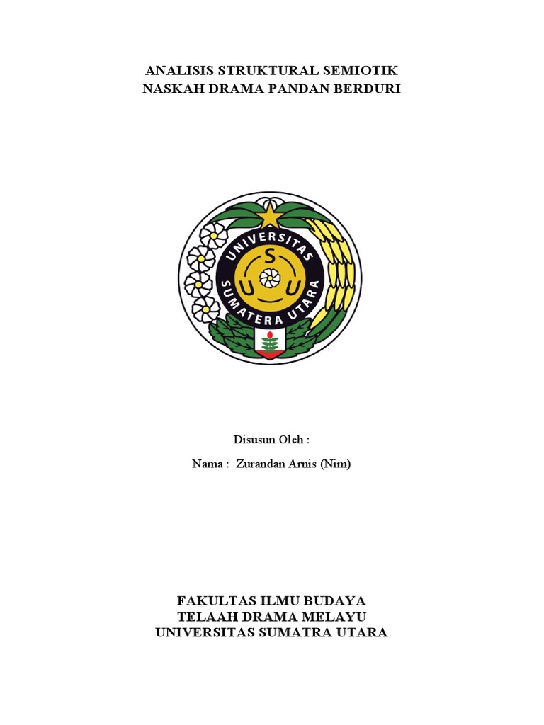 Analisis Naskah Drama Metode Semiotik | PDF