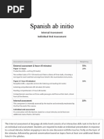 AQA Spanish GCSE Role Plays | PDF