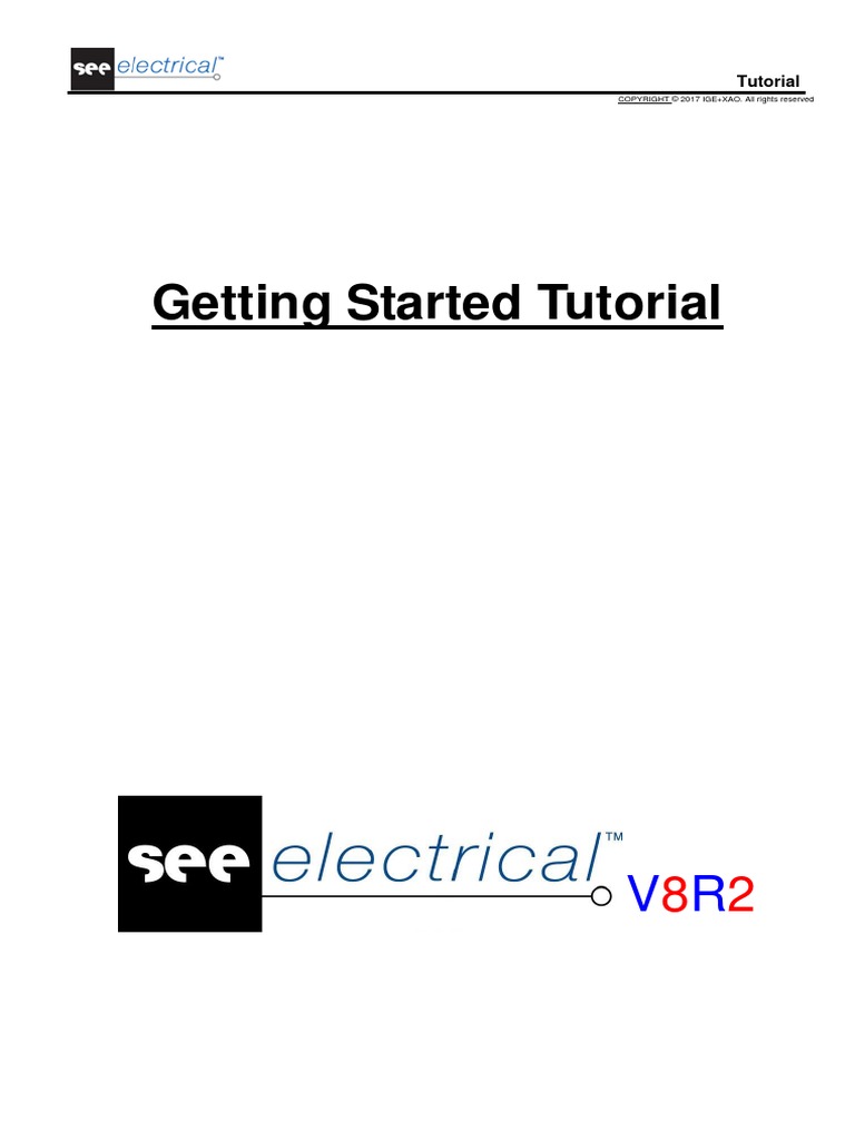 Tutorial SEE-Electrical V8R2 en | PDF | Relay | Cursor (User Interface)