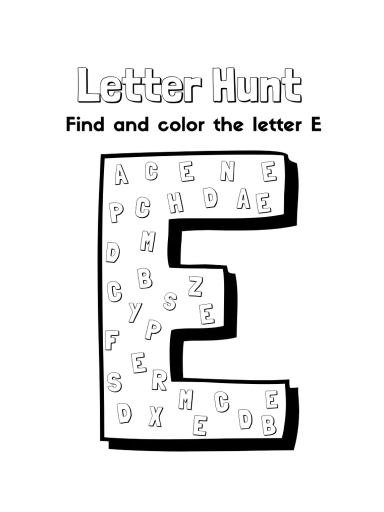 Letter Hunt | PDF