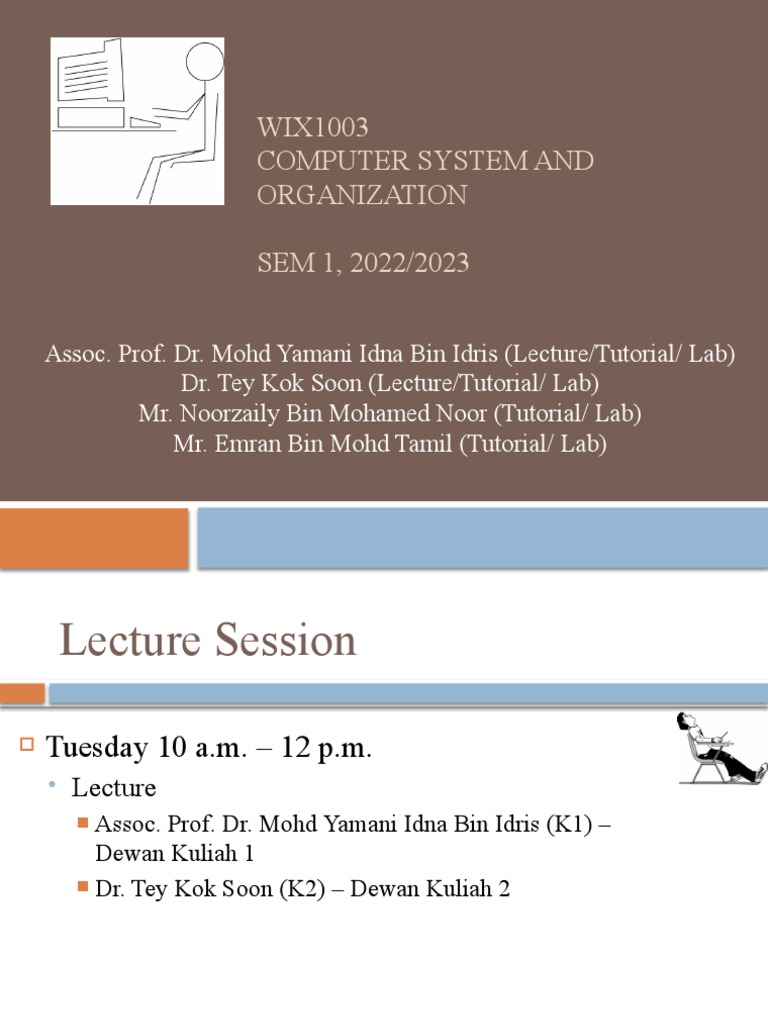 Intro Lecture WIX1003 | PDF