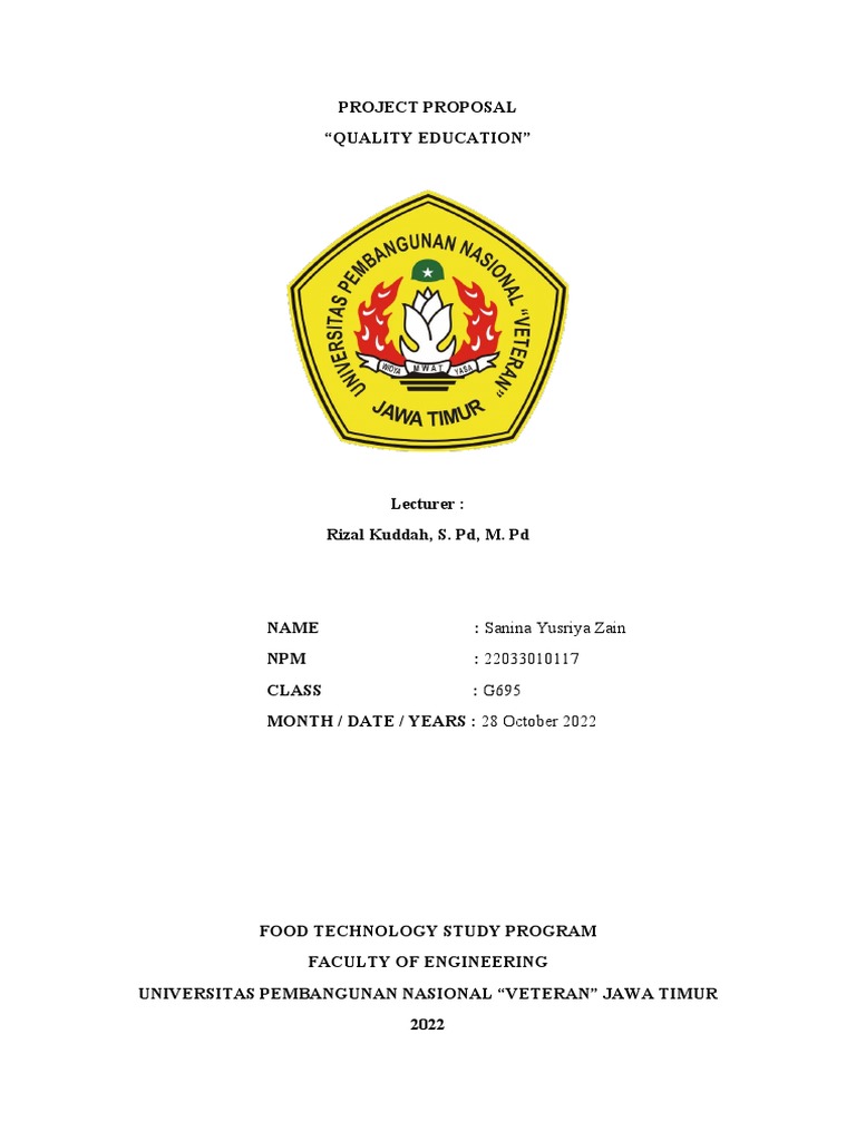 Uts Bing Proposal | PDF
