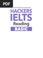 Hacker IELTS Speaking Basic | PDF