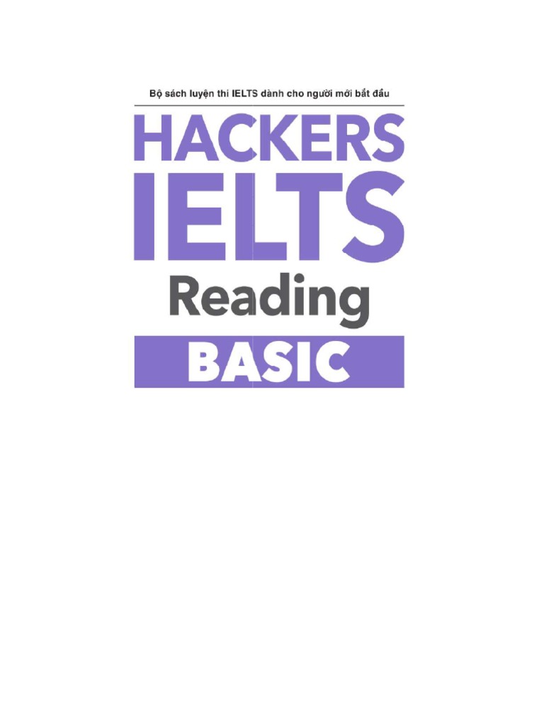 Hackers Ielts Reading Basic | PDF