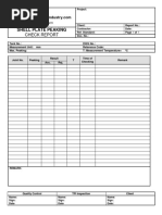 Magnetic Particle Test Quality Control and Inspection Report Form | PDF