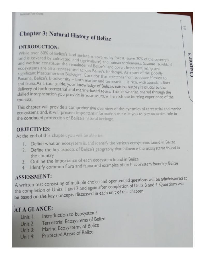 National Tour Guide Training Program 2017 Chapter 3 Unit 1 E-Book | PDF