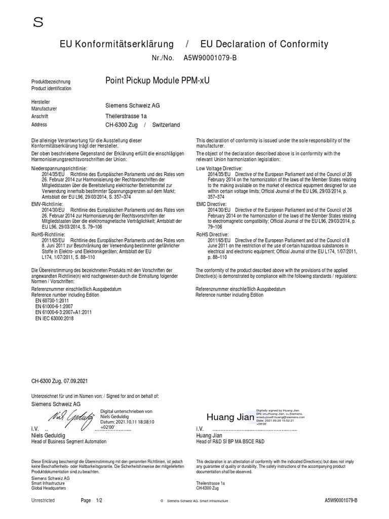 A6V10857560 - MS - TP Point Pickup Module - en | PDF
