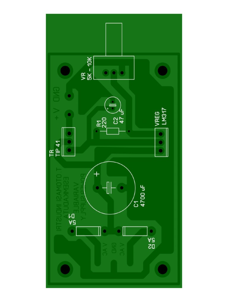 PCB Word LM 317 | PDF