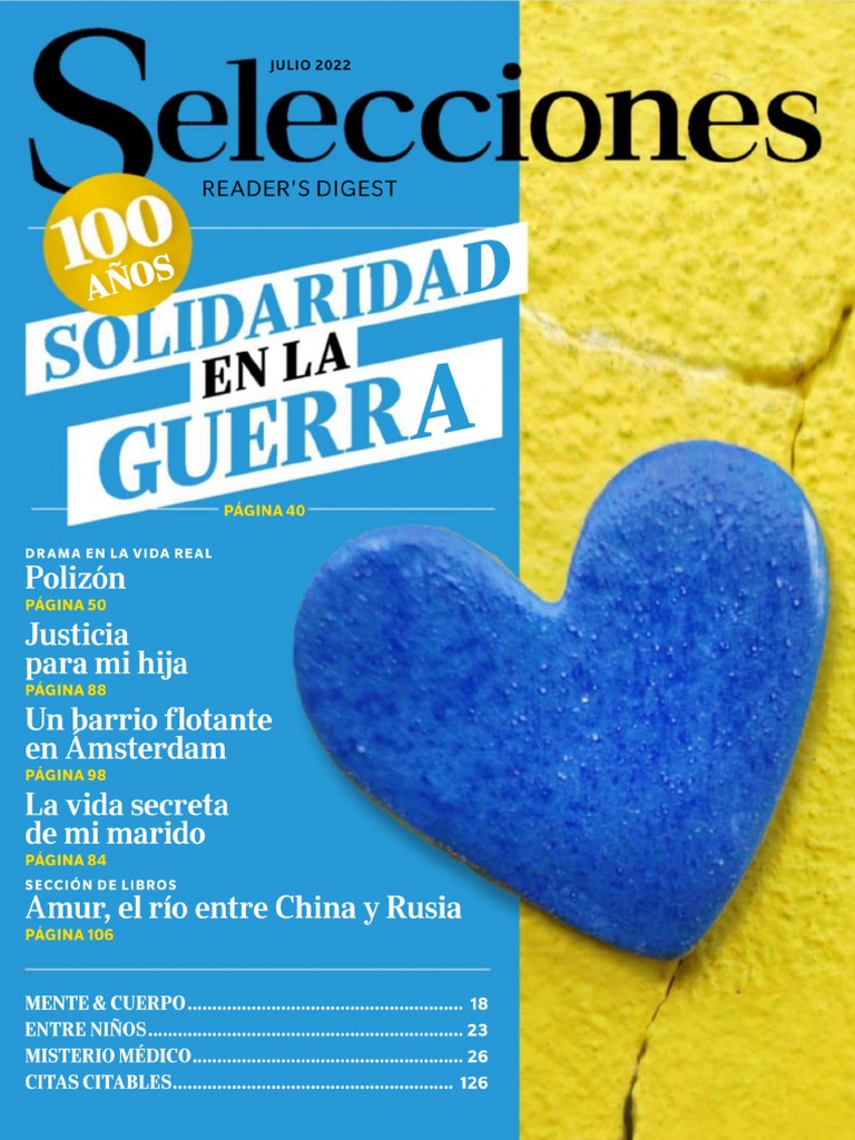 Selecciones de Reader 180 S Digest - Espa 209 A - Julio 2022 | PDF