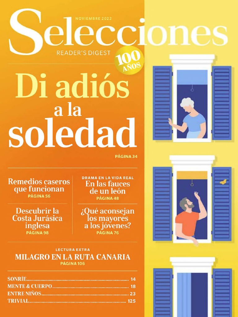 Selecciones de Reader 180 S Digest - Espa 209 A - Noviembre 2022 | PDF