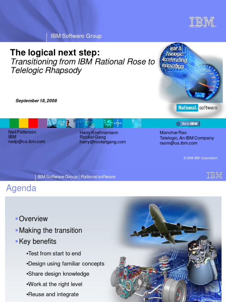 Transition From IBM Rational Rose To Telelogic Rhapsody | PDF ...
