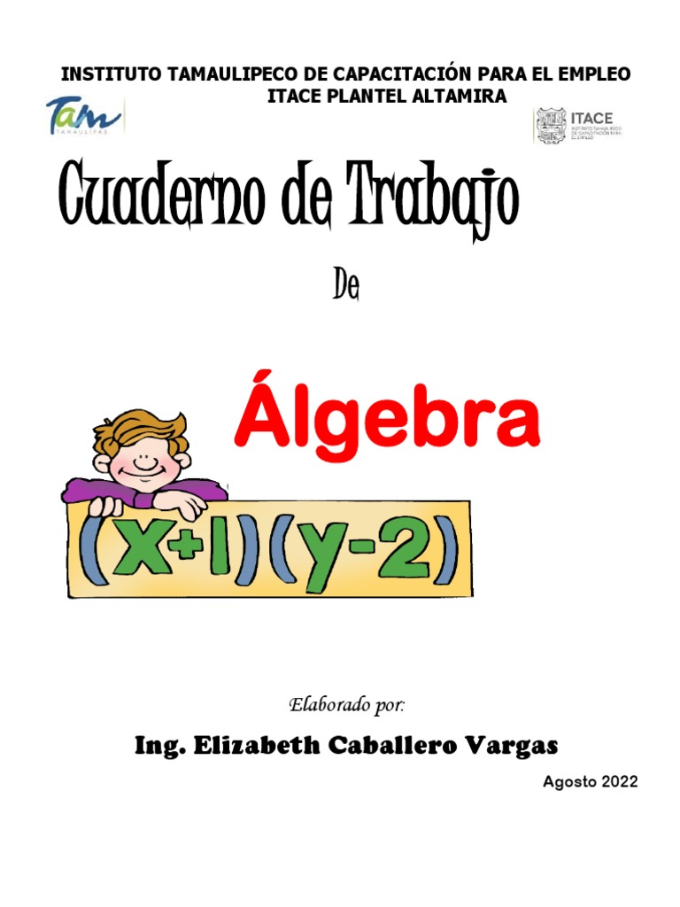 Cuadernillo de Álgebra 1er. Período - Alumnos | PDF | Números | Álgebra
