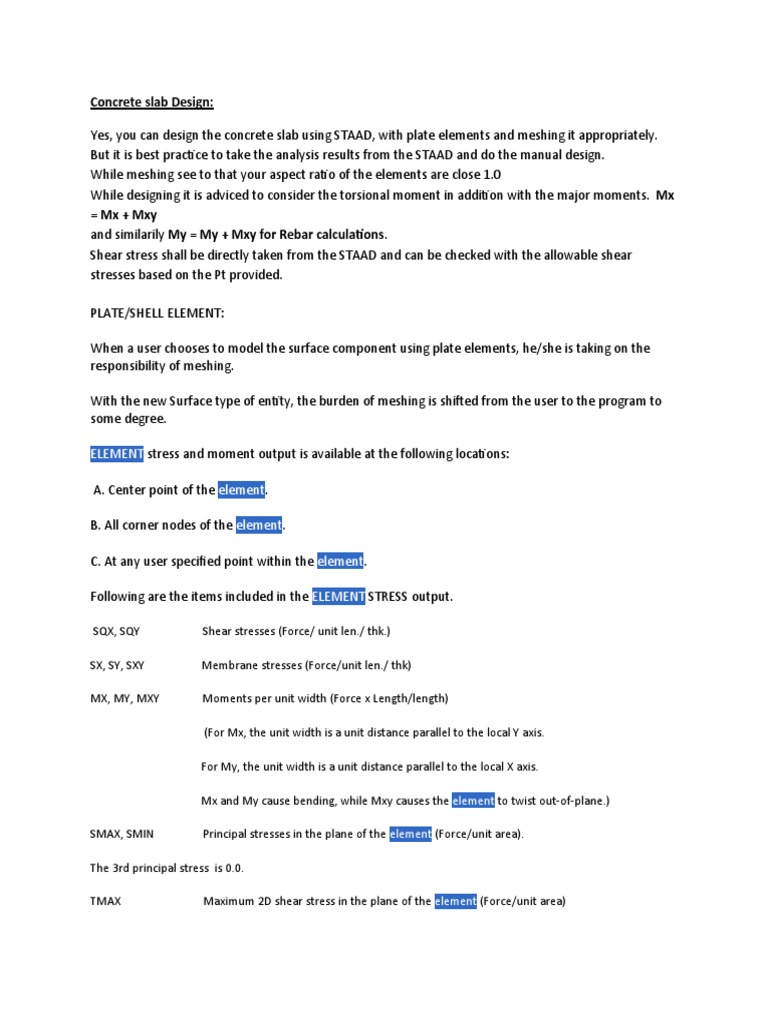 Concrete Slab Design | PDF