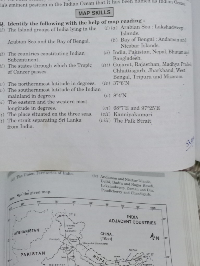 Map Work of History Geography | PDF