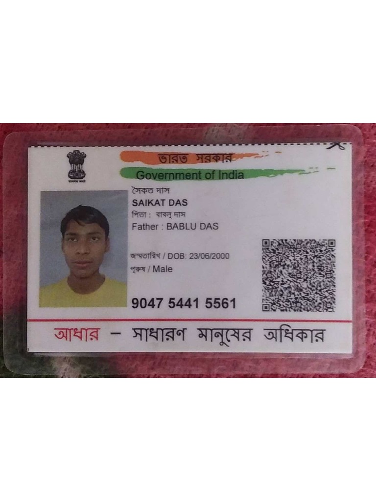 Saikat Das Aadhar | PDF