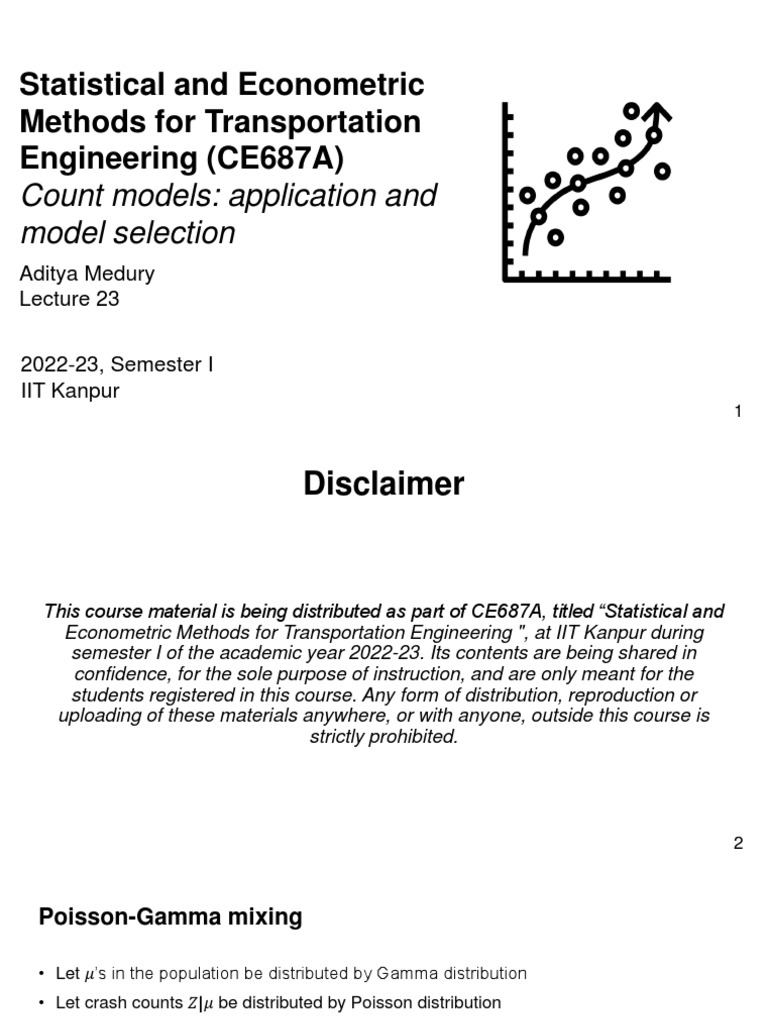 CE687A Lecture23 | PDF | Errors And Residuals | Scientific Method