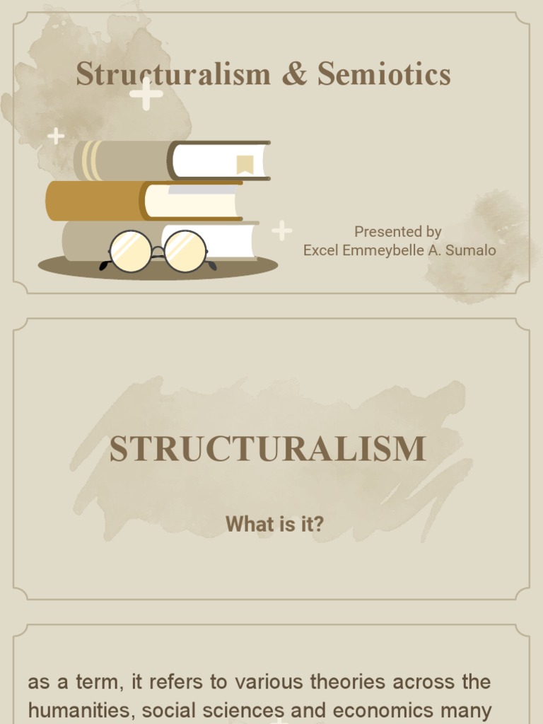 Structuralism and Semiotics | PDF | Semiotics | Linguistics