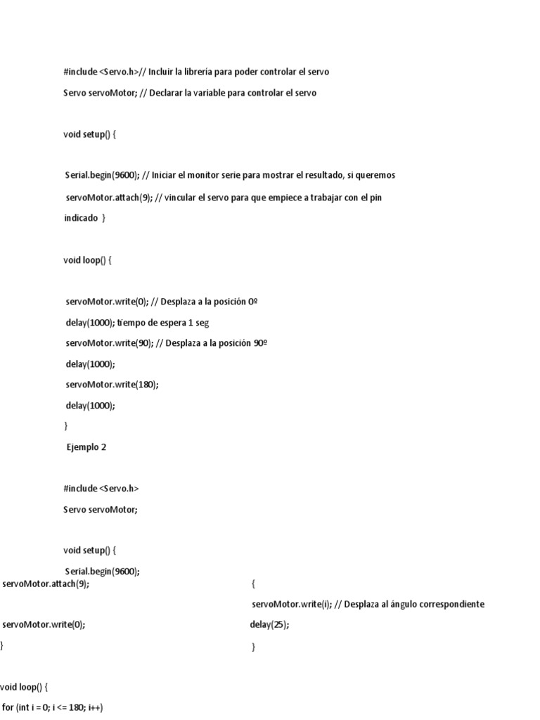 Codigos de Ejemplos | PDF