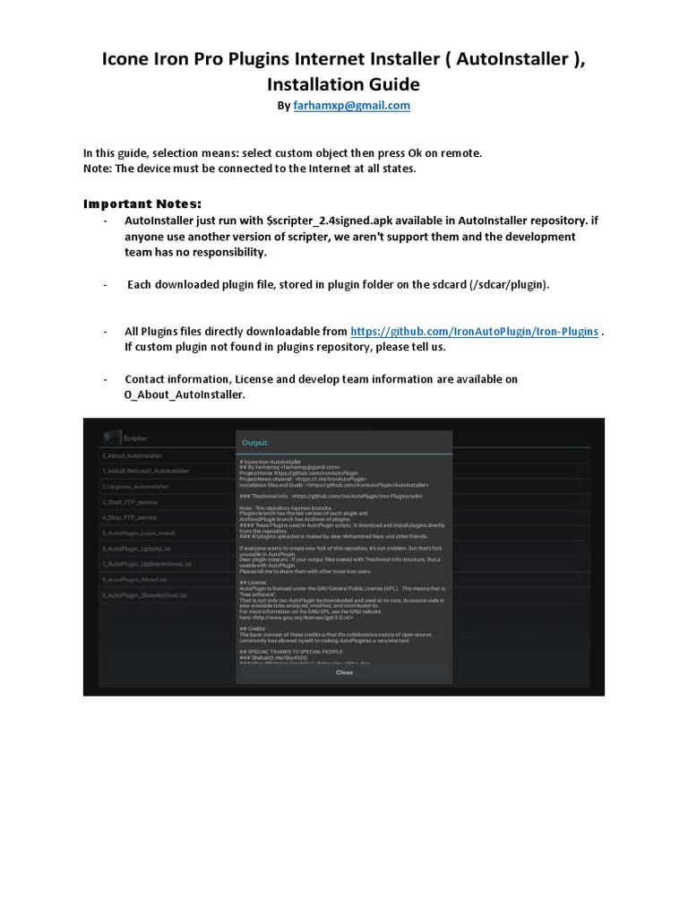 AutoInstaller Guide v2 en | PDF