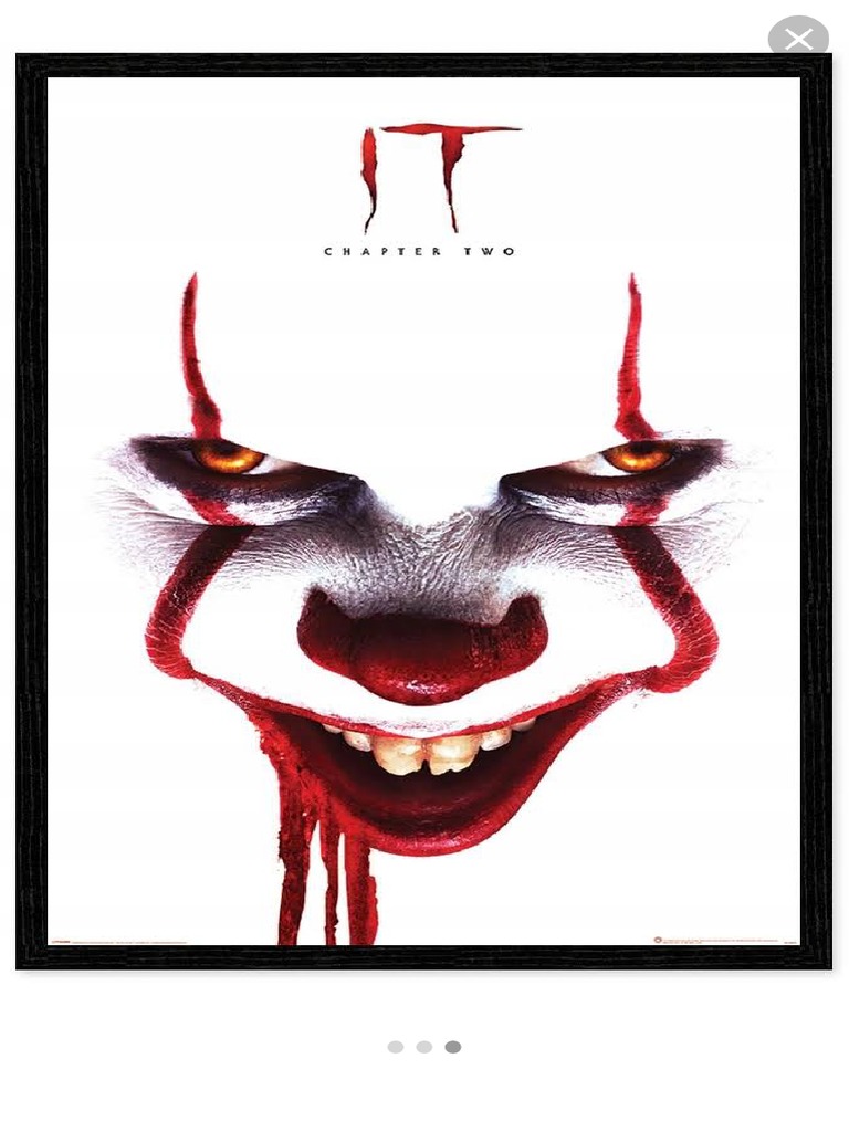 It To 2 Pennywise Klaun Oryginał Plakat 61x91,5 CM Zakupy Google | PDF