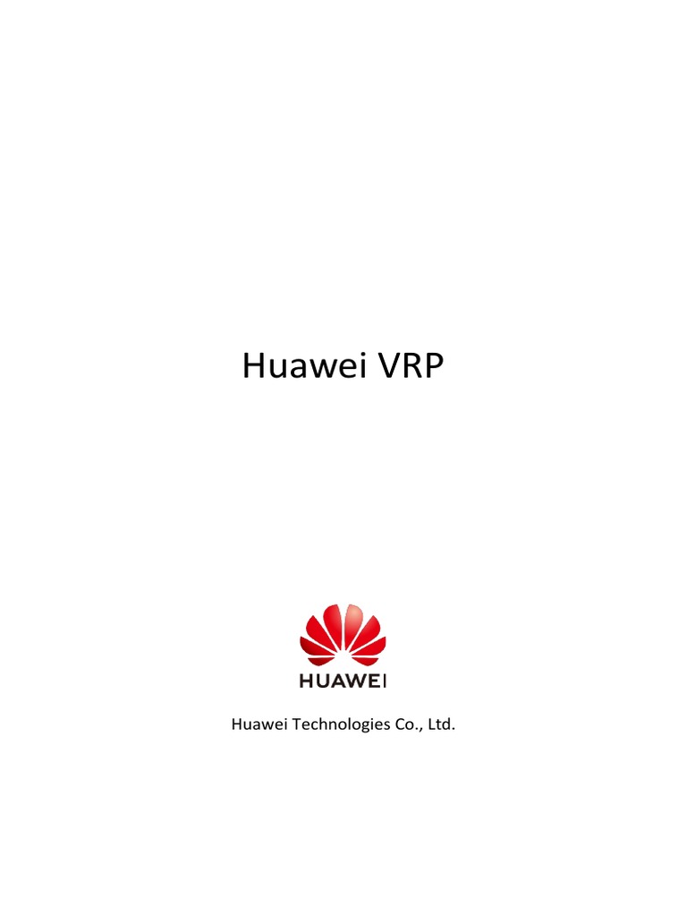 03 Huawei VRP | PDF | Command Line Interface | Computer File
