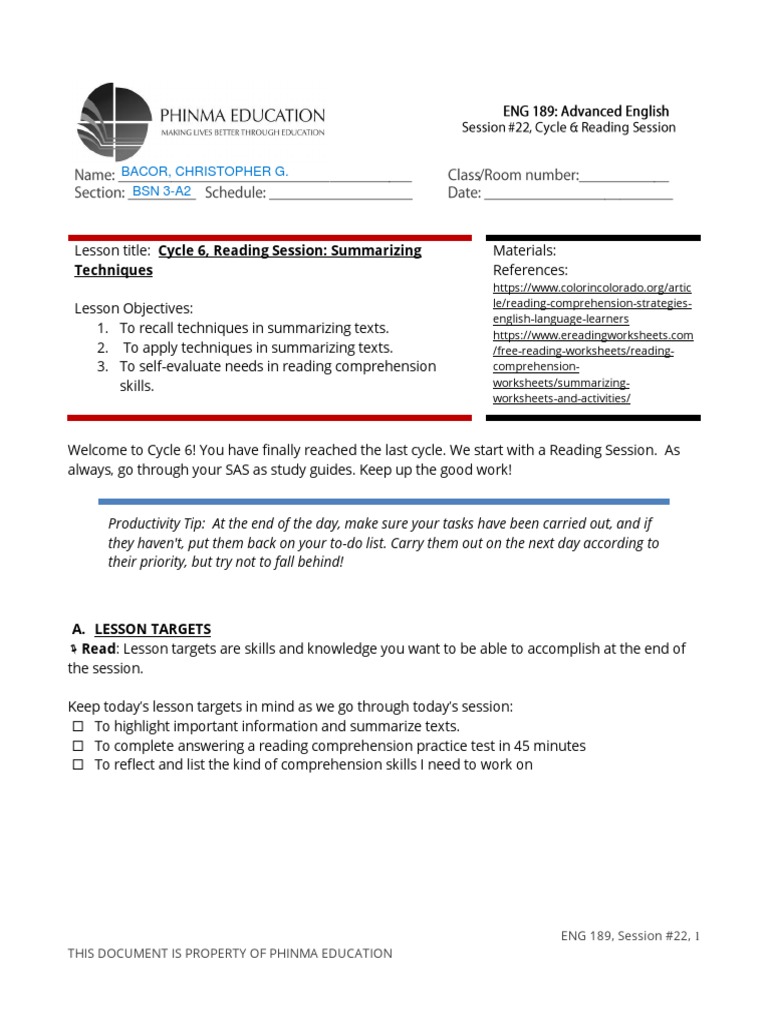 SAS #22a Reading ENG 189 Swu | PDF | Johannes Gutenberg | Books
