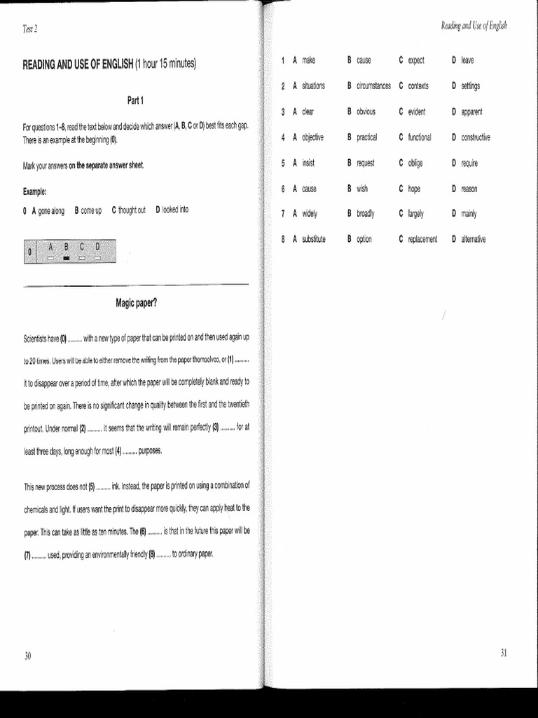 Ffs Book 3 Test 2 Roue | PDF