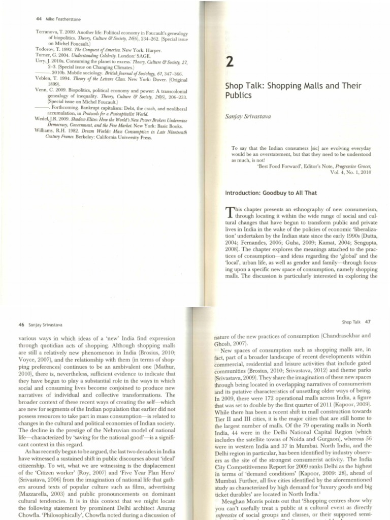 Shop Talk Shopping Malls and Their Publi | PDF | Consumerism | Shopping ...