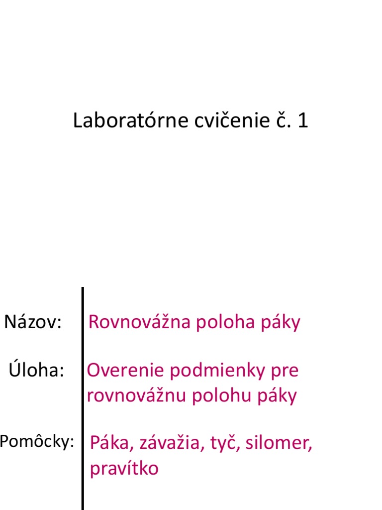 Laboratorne Cvicenie | PDF