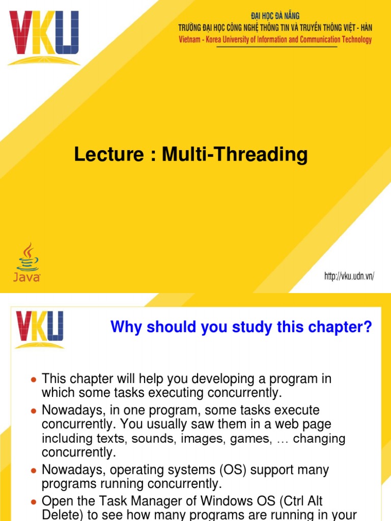 Chapter 2 Multithreading Minh Pdf Process Computing Class Computer Programming 
