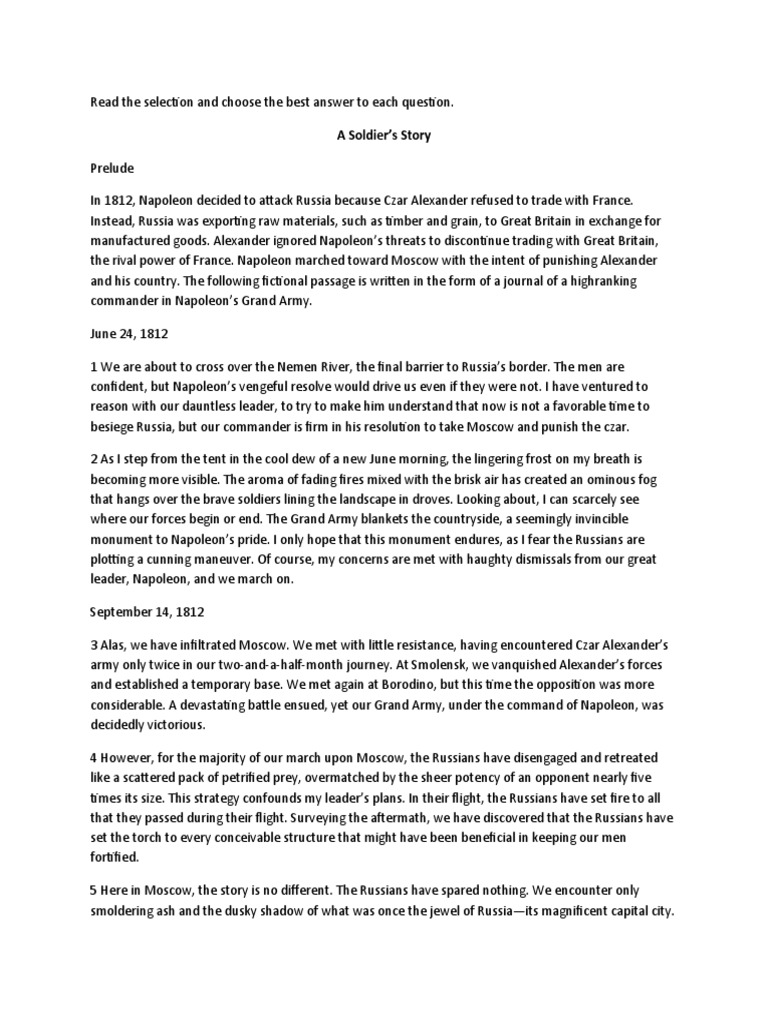 Reading Comprehension | PDF | History | Classics