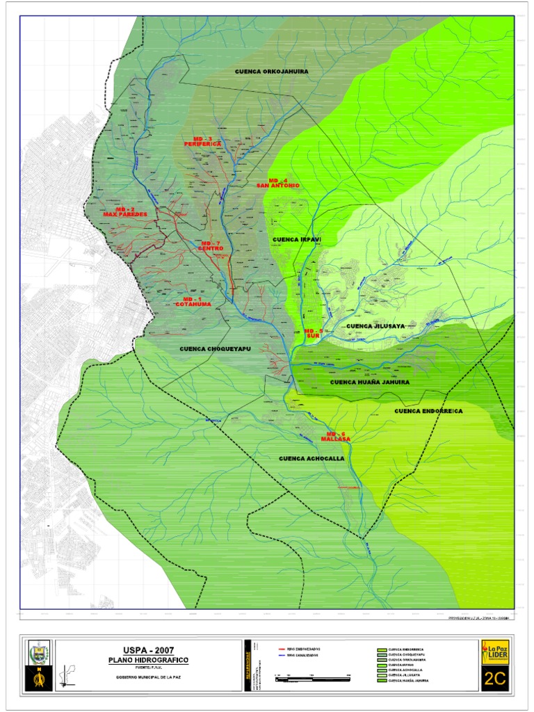 2c Plano Hidrografico Orkojahuira | PDF