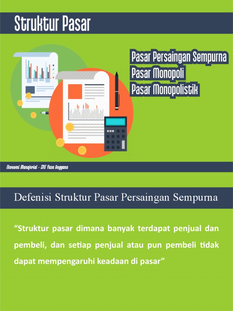 Struktur Pasar | PDF