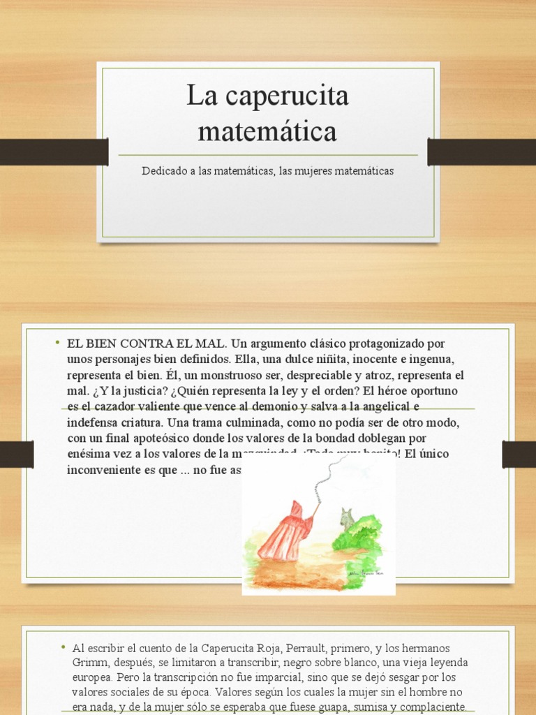 La Caperucita Matemática | PDF | Pitágoras | Matemáticas