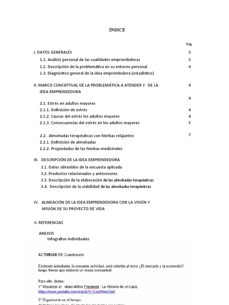 Ejemplo de Índice Completo | PDF