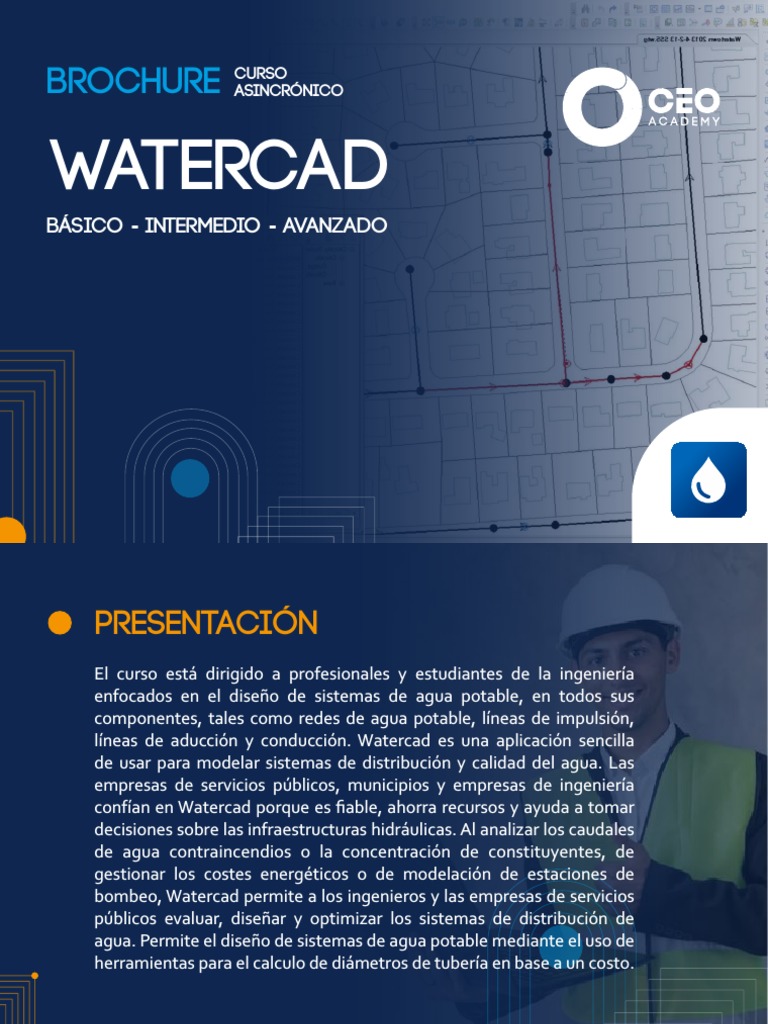 Watercad | PDF | Agua | Ingeniería