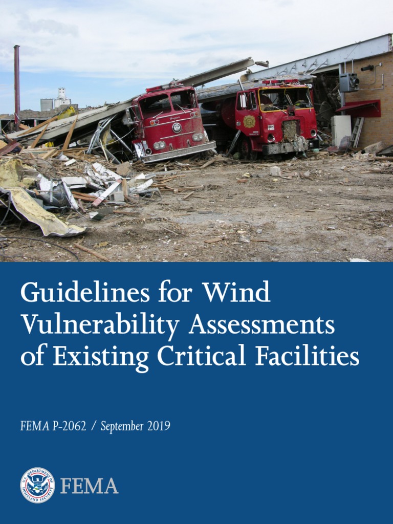 FEMA P2062 Guidelines For Wind Vulnerability Assessments of Existing ...