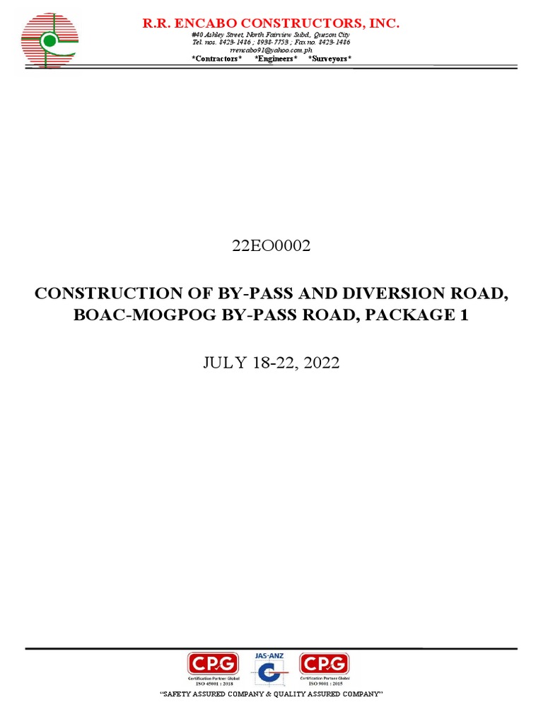 Project Reporting Template | PDF | Economic Sectors | Civil Engineering