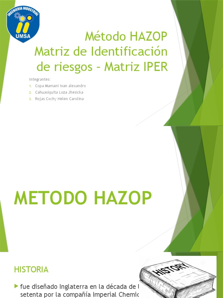 Método HAZOP (Hazard and Operability Análisis) - 1 | PDF