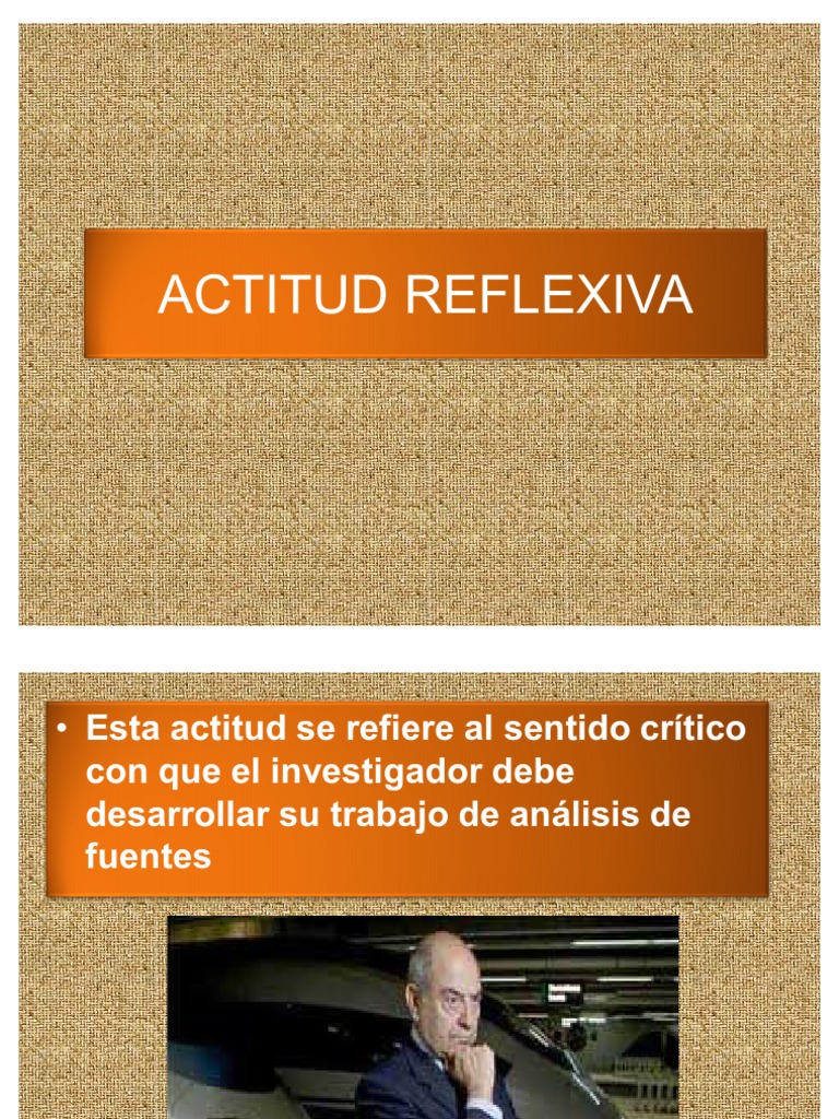 Actitud Reflexiva | PDF | Epistemología | Cognición