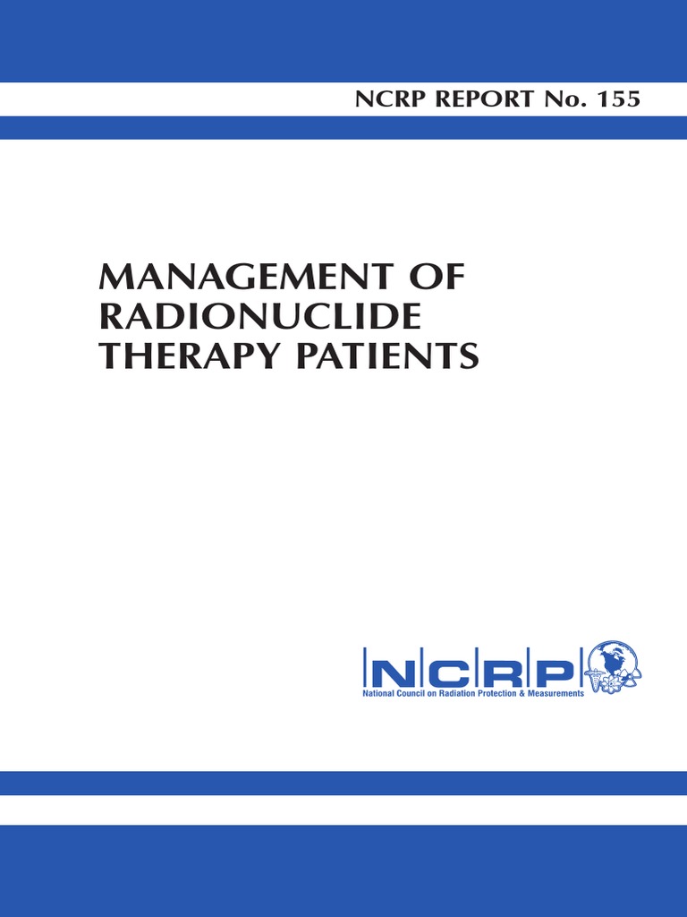 NCRP Report 155 Aapm | PDF | Nuclear Medicine | Radiation Therapy