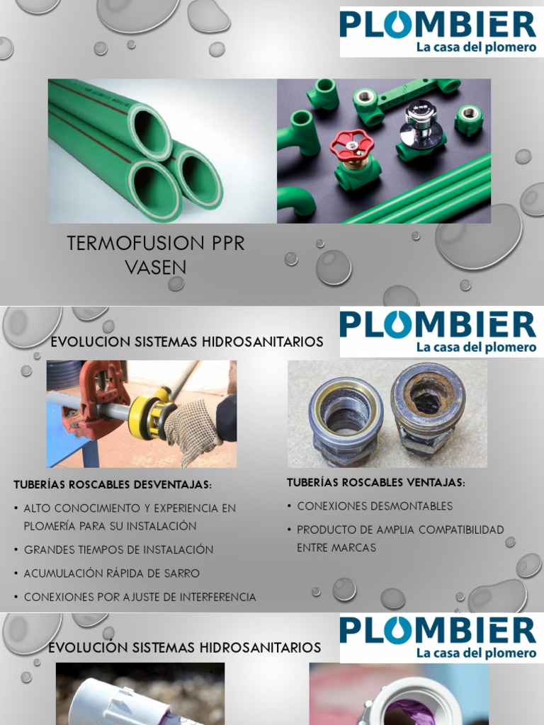 Presentacion Termofusion PPR | PDF