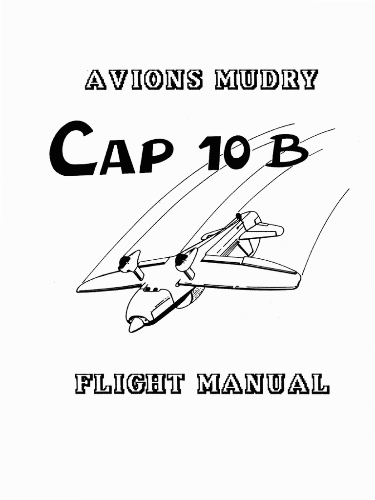 CAP 10B Aircraft Flight Manual | PDF