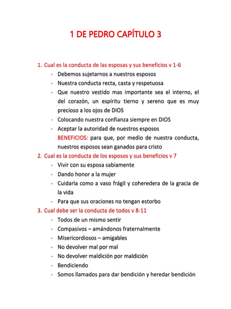 1 De Pedro Capítulo 3 Pdf