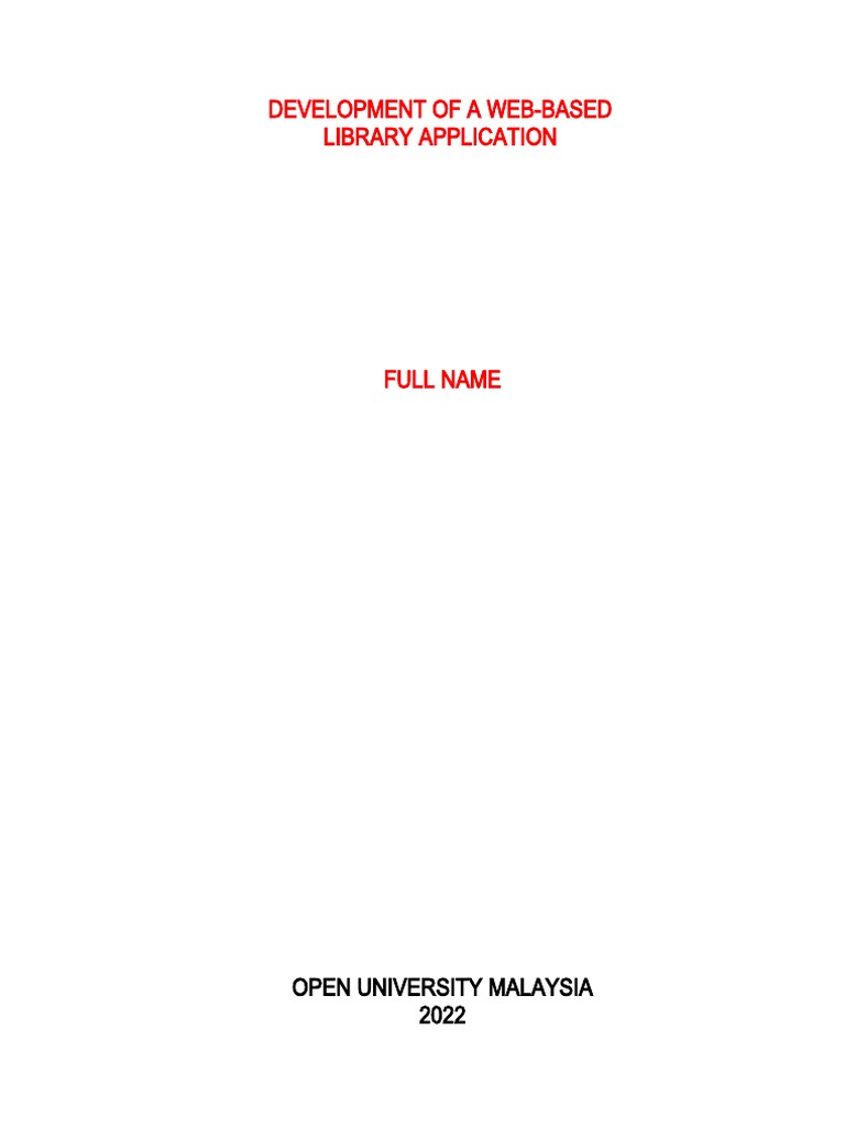 22 - Template Report Fyp - Boshm, BTM, BMMG, BPFM | PDF | Malaysia | Sarawak