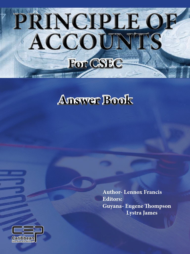 Poa Csec Anwer Book | PDF | Finance & Money Management | Technology ...